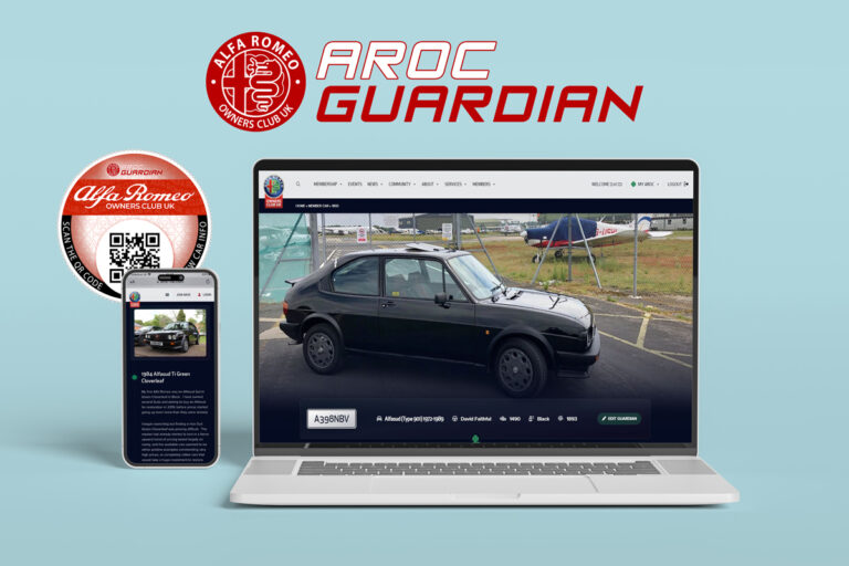 AROC Guardian Launched! - Alfa Romeo Owners Club